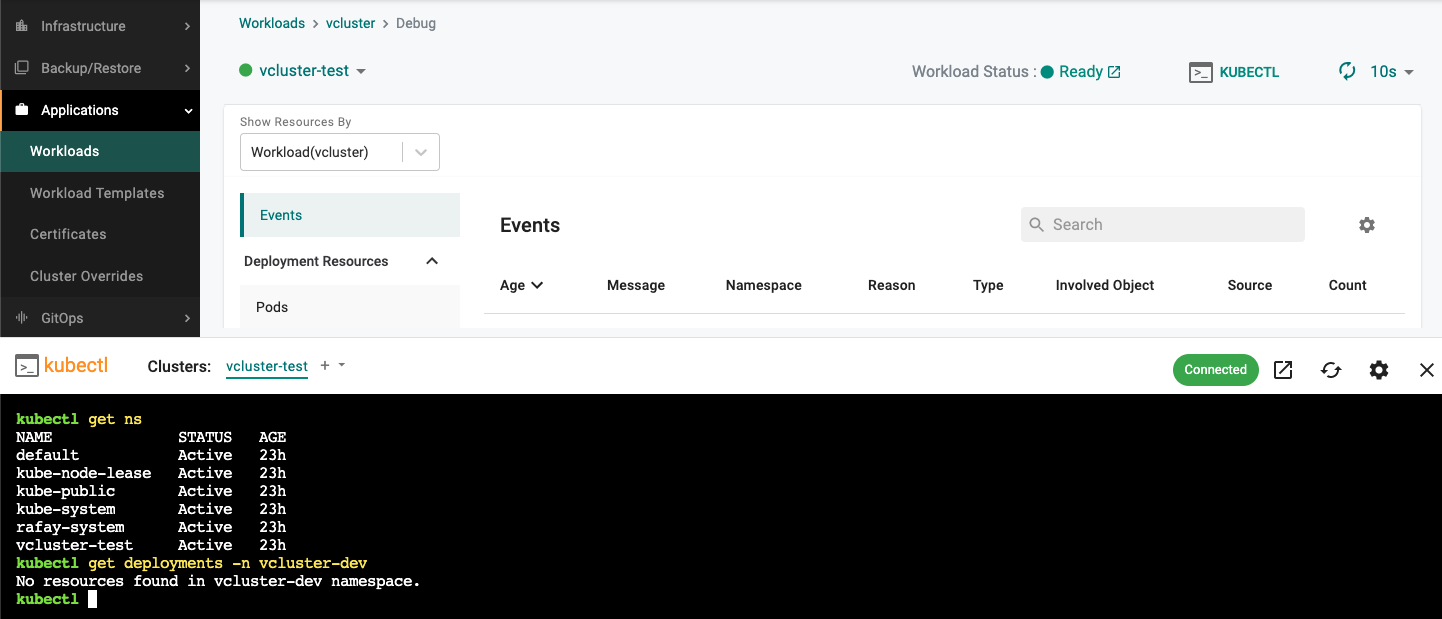 Kop Recipes Virtual Clusters Vcluster Rafay Product Documentation